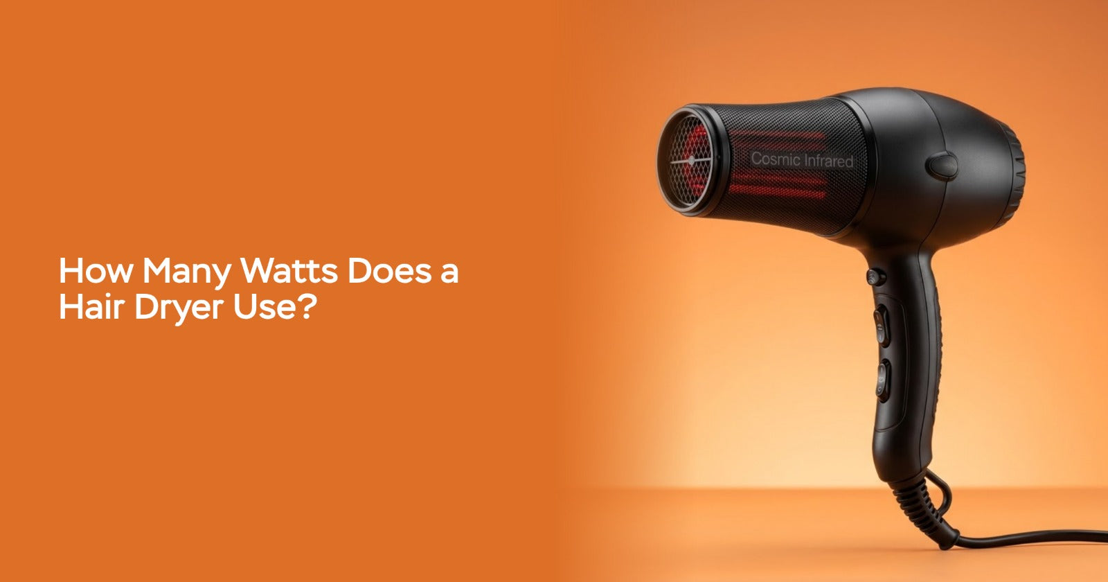Amazing How Many Watts Does A Hair Dryer Use Gallery